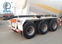 China 40T-60T Bulk Cement Tank Semi Trailer Powder Material Transporter for sale