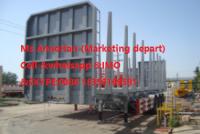 China Electric System 5000kg Logging Semi Trailer Trucks For Transporting Log / Wooden Semi Trailer for sale