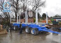 China Electric System 5000kg Logging Semi Trailer Trucks For Transporting Log / Wooden Semi Trailer for sale