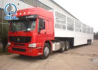 China CIVL New 3 Axles High Column Frame Cargo  Semi Trailers For Poultry Transportation for sale