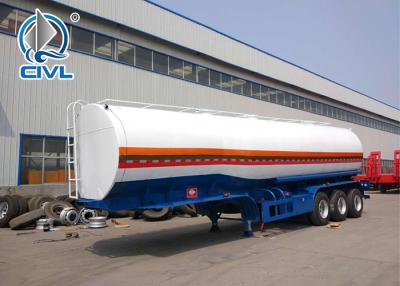 China 3 Axle Fuel Tanker Semi Trailer Trucks 45000 Liters 50000 Liters 60000 Liters for sale