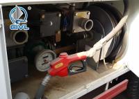 China 3 Axles 50000 Liters Fuel Semi Tanker Trailer For Carrying Storing Oil With Gun Pump Flow Meter for sale
