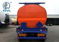 China Sinotruk 40M3 3 Axles  2 Apartments Large Capacity Diesel Trailer Semi Truck / Fuel Tanker Truck for sale