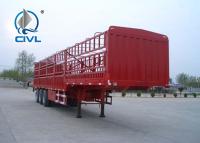 China Fence Cargo Trailer Light Self - Weight Cargo Semi Trailer Truck Used In Logistic Industry for sale