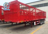 China Fence Cargo Trailer Light Self - Weight Cargo Semi Trailer Truck Used In Logistic Industry for sale