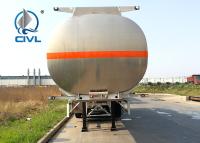 China New semi trailer 30m3 Water Tank Semi Trailer Semi Trailer Trucks  Two Single for sale