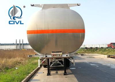 China New semi trailer 30m3 Water Tank Semi Trailer Semi Trailer Trucks  Two Single for sale