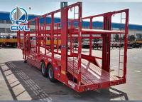 China CIVL 18m Vehicle Transport trailer  Car Carrier 18000 x 2400 x 3000 mm with FUWA Axle WITH ISO CCC APPROVAL for sale