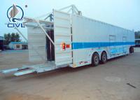 China CIVL 18m Vehicle Transport trailer  Car Carrier 18000 x 2400 x 3000 mm with FUWA Axle WITH ISO CCC APPROVAL for sale