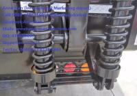 China Q345 Material 4 Axles Low Bed Semi Trailer Trucks With 12.00R20 Model Tire For 50T Load Capacity With 3.5 Inch King Pin for sale