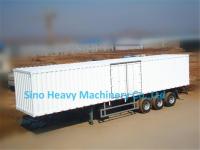China Cargo Lorry Semi Trailer  3 Axle Semi Trailer Trucks With Manual Transmission for sale