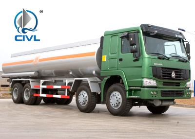 China New HOWO Fuel Tank Truck Manual 30000L Oil Tanker Truck 8X4 371hp Engine Best Quality for sale
