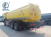 China LHD & RHD 20000L Gas Liquid Tanker Truck 336hp Euro 2 HW 76 Cab With Pump for sale