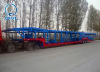 China CIVL 15M Transport Vehicle / Car Carrier Truck Trailer Q235 Material With FUWA Brand Axles for sale