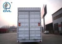 China 3 axleLorry Semi Trailer Trucks 28T van cargo truck semi trailer for sale