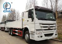 China LHD SINOTRUK HOWO Heavy Cargo Trucks Chassis Euro 2 Engine New 6X4 336HP HW76 Cabin for sale