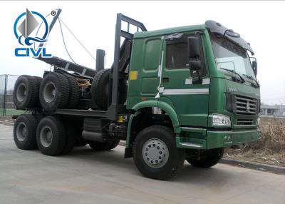 China SINOTRUK HOWO 50 Ton 6x4 Logging Truck Log Carrier Truck Engine 290/336/371/380/420hp for sale