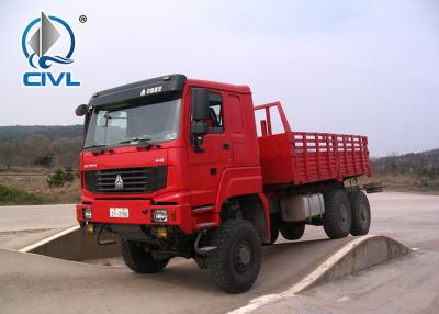 China Hot Sale Sinotruk Howo 6x6 Drive Wheel New 3 Axles All Wheel Drive Cargo Truck for sale