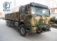 China Hot Sale Sinotruk Howo 6x6 Drive Wheel New 3 Axles All Wheel Drive Cargo Truck for sale