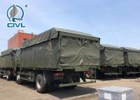 China NewSinotruk Cargo Truck Engine 290hp 4x2 Hw76 Cabin Green Color 102km/H Speed Diesel Type for sale
