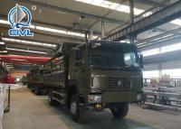 China NewSinotruk Cargo Truck Engine 290hp 4x2 Hw76 Cabin Green Color 102km/H Speed Diesel Type for sale