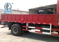 China 4X2 New Heavy LHD 290HP Commercial Truck And Van With 5600*2300*600mm Body Cargo for sale