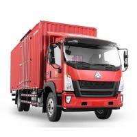 China 4X2 New Heavy LHD 290HP Commercial Truck And Van With 5600*2300*600mm Body Cargo for sale