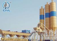 China Stationary Type Concrete Batching Plant / Fixed Concrete Batch Mix Plant for sale