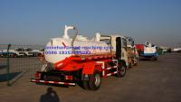 China Sinotruk New 4 Wheels 5-6CBM LHD 4X2 Sewage Vacuum Truck Combination Sewer Cleaning Truck for sale