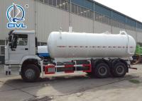China 18CBM 336hp Vacuum Suction Sewer Cleaning Truck 6x4 Desiel Fuel Type for sale