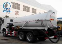 China 18CBM 336hp Vacuum Suction Sewer Cleaning Truck 6x4 Desiel Fuel Type for sale