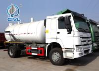 China new HOWO 4x2 8M3 Vacuum Sewage Suction Tanker Truck For Sale 266hp engine for sale