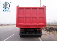 China 50T Heavy Duty Dump Truck SINOTRUK HOWO A7 DUMP TRUCK 8x4 With Front Lifting for sale