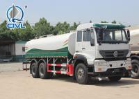 China Front Spray Rear Sprinkling Truck Mounted Water Tank 6x4 Sinotruk Howo 20m3 336hp for sale