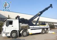 China White 30 Ton Wrecker Tow Truck Howo Obstacle Tractor Truck-30ton for sale