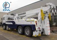 China White 30 Ton Wrecker Tow Truck Howo Obstacle Tractor Truck-30ton for sale