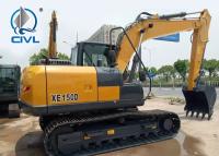 China 0.61CBM Bucket 14400KG Hydraulic Crawler Excavator With Cummins Engine CVXE150D for sale