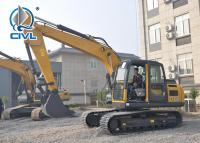 China 0.61CBM Bucket 14400KG Hydraulic Crawler Excavator With Cummins Engine CVXE150D for sale