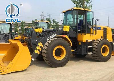 China 3 M³ Bucket Capacity  Compact Wheel Loader ZL50G  Construction Machinery 5ton Wheel Loader for sale