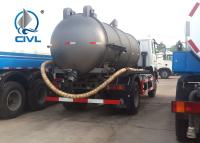 China 6 Cubic Meters Diesel Sewage Suction Truck with 5m Suction Depth 290HP for sale