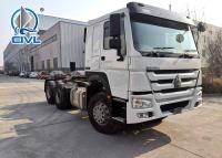 China Sinotruk HOWO 371HP 6X4 Drive Prime Mover Trailer / Tractor Truck / Container Vehicle for sale