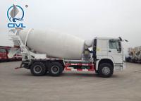 China 6x4 HOWO 9m3 10M3 Concrete Mixer Truck With Closely Hydraulic System for sale
