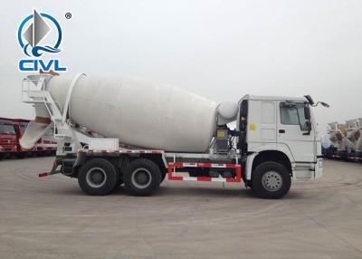 China 6x4 HOWO 9m3 10M3 Concrete Mixer Truck With Closely Hydraulic System for sale
