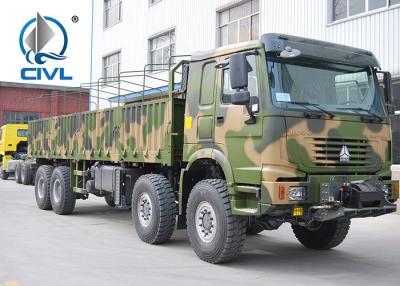 China WITH ISO CCC APPROVAL All Wheel Heavy Equipment Trucks 8x8 371hp EuroII 50t Sinotruk HOWO  Brand for sale