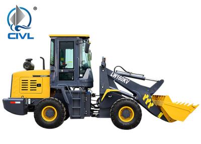 China LW500KV Compact Tractor Front Loader , WEICHAI Engine Front Wheel Loader for sale