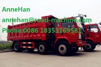 China New LHD Light Heavy Duty Dump Truck For 3-7T Load With Cummins Engine 4x2 Front Lifting for sale