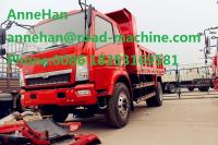 China New LHD Light Heavy Duty Dump Truck For 3-7T Load With Cummins Engine 4x2 Front Lifting for sale