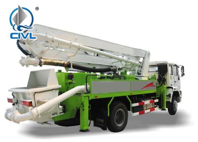 China New Pump Concrete 38m Pump Truck With Mixer Cost Seal With Low Price 38m Concrete Boom Pump for sale