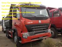China Sinotruk HOWO Dump Truck A7 10 Tires Dumper Truck 50T Sand / Stone Load for sale