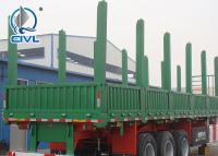 China 3 x13t Fuwa Semi Trailer Trucks Log Transport Semi Trailer / Wood Transport for sale